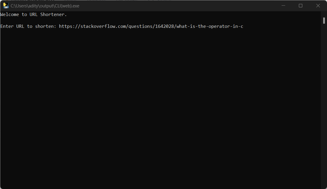 GitHub - helium9/url-shortener: A python CLI project for Programming ...