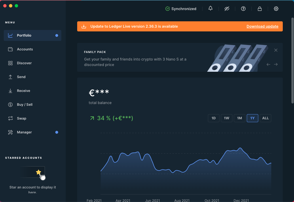 Add the possibility of hiding the total amount in USD on the overview page · Issue #615 ...