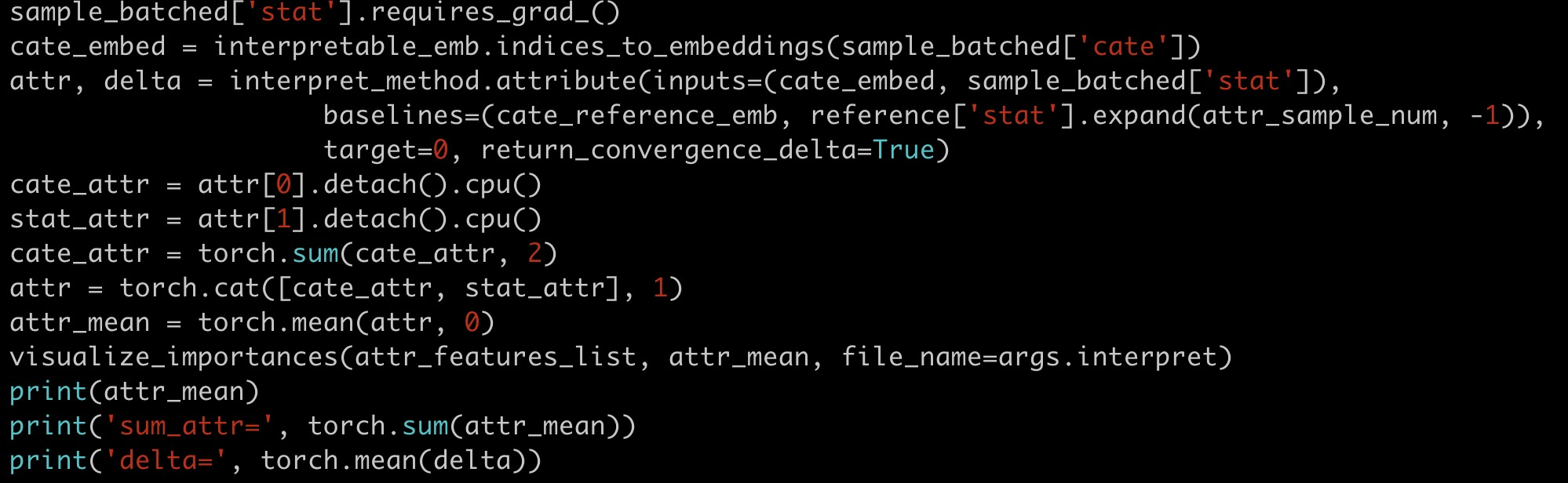 The convergence delta of DeepLIFT is not equal to zero · Issue #351 ...