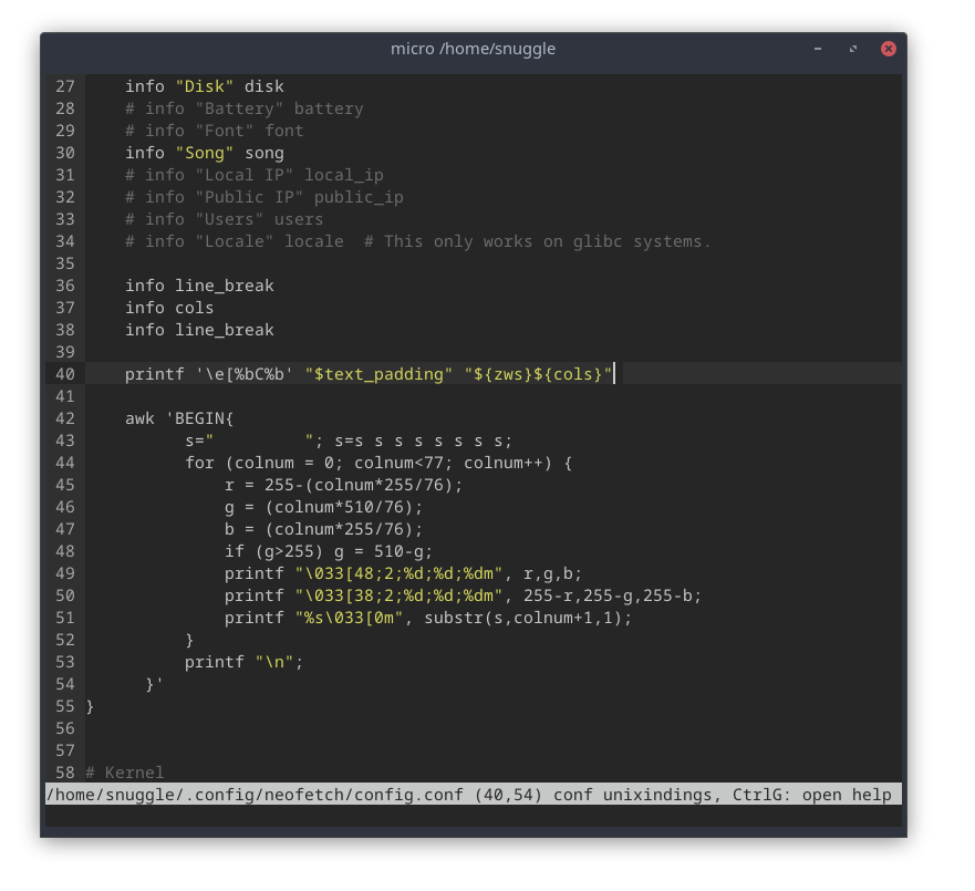 Is there padding/align option? · Issue #895 · dylanaraps/neofetch · GitHub