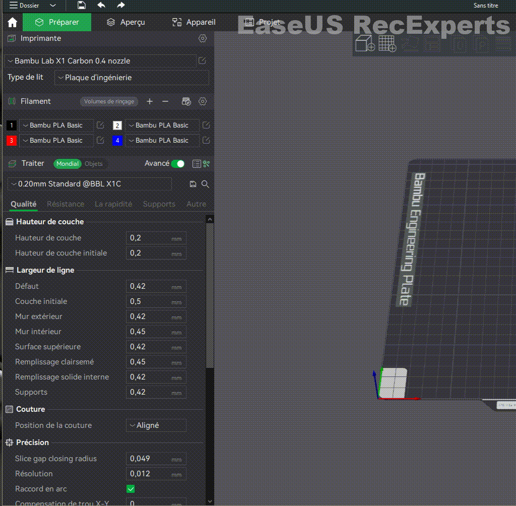 Bambu Studio 1.5 Parameters not restored · Issue #1414 · bambulab ...