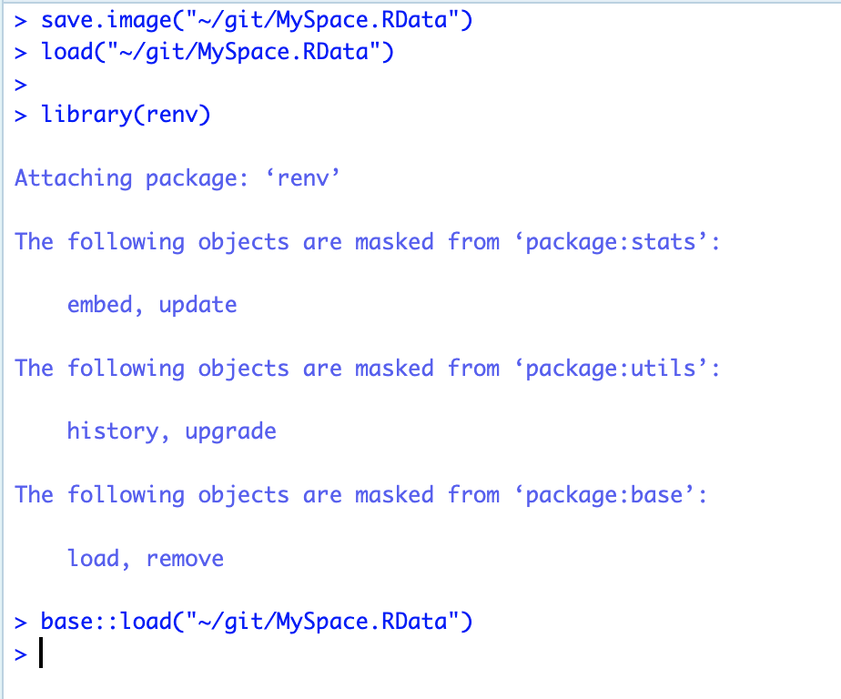 Make button "Load workspace" explicitely call base::load · Issue #10089 · rstudio/rstudio · GitHub