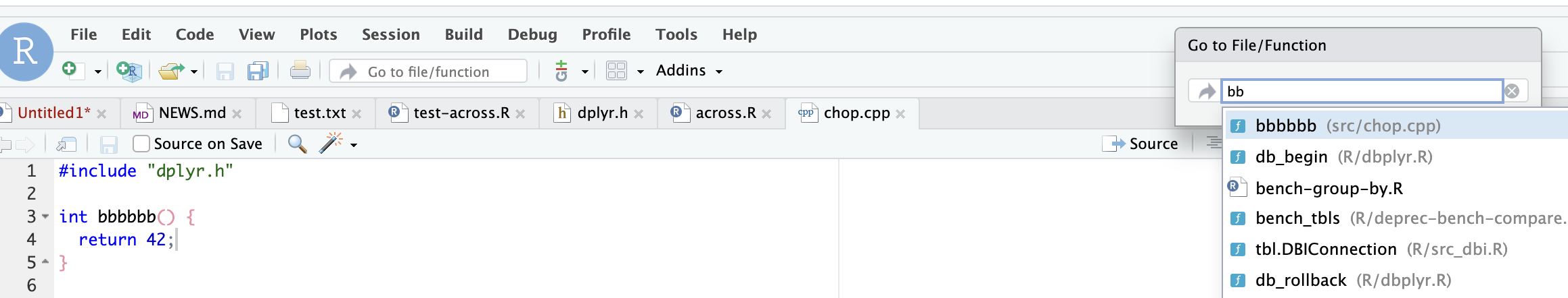 ignoring read-only R files in fuzzy file finder · Issue #10912 ...