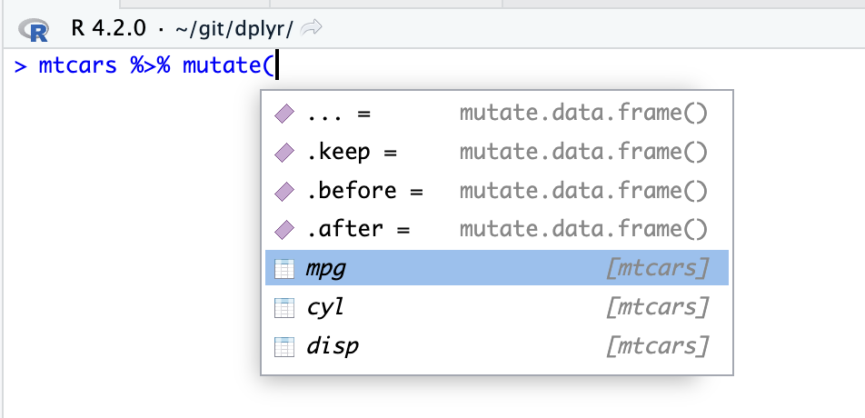 Custom completions driven by the function · Issue #12057 · rstudio/rstudio · GitHub
