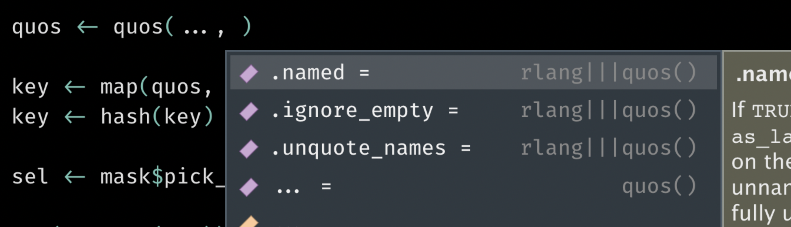 argument completion with `|||` · Issue #12140 · rstudio/rstudio · GitHub
