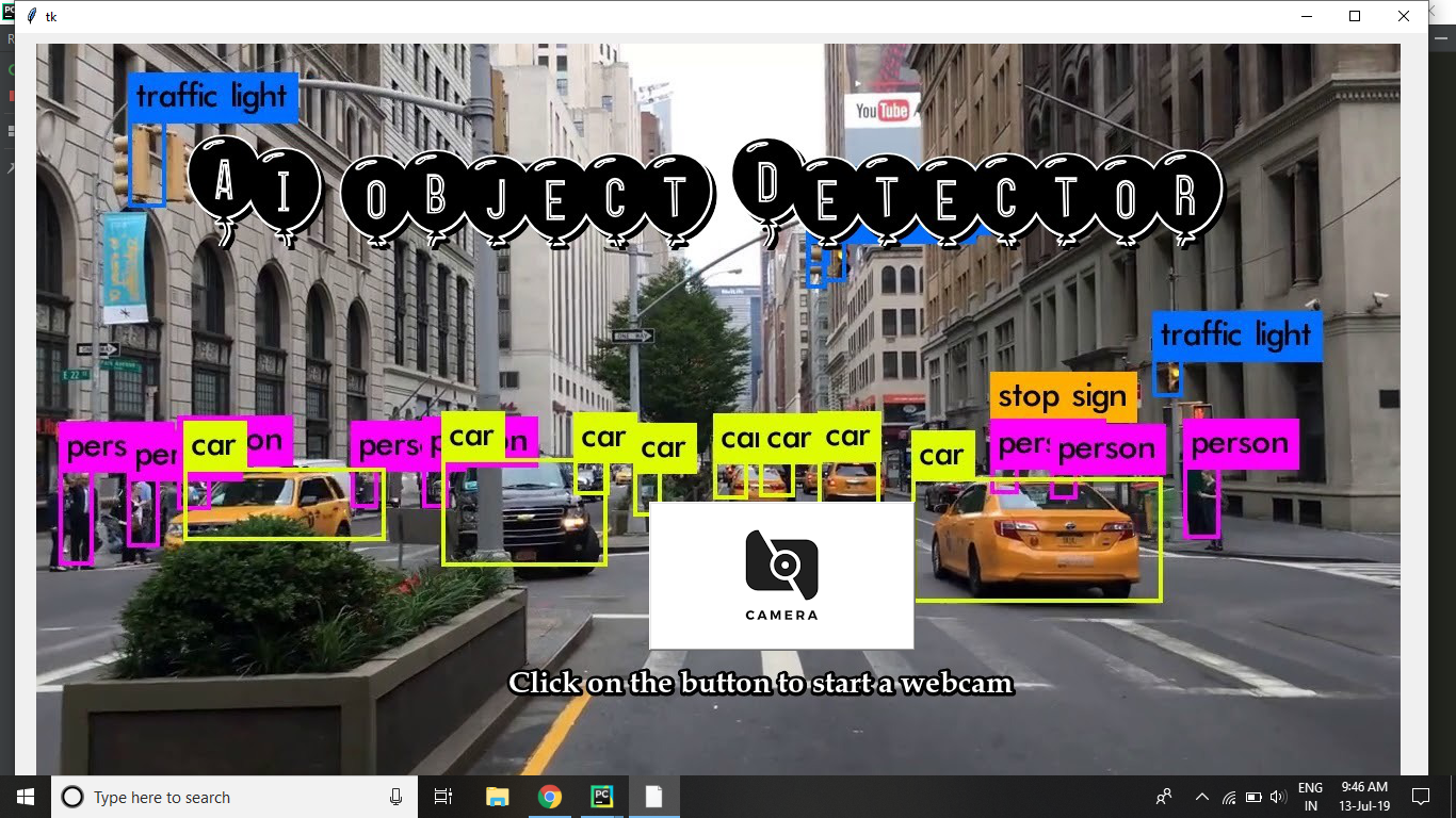 Real Time Object Detection Using Yolo V3 Real Time Object Detection Using Yolo V3