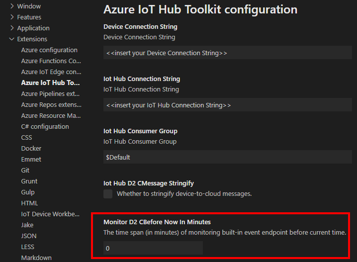 Unable to connect to IoT Hub default endpoint · Issue #438 · microsoft/vscode-azure-iot-toolkit ...