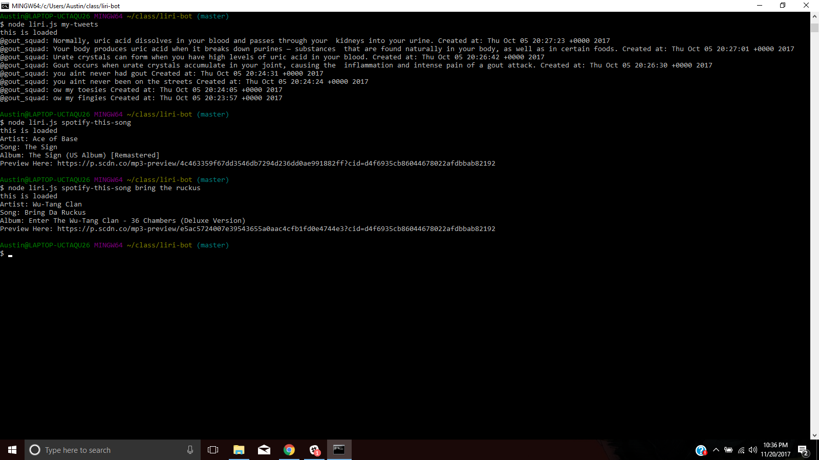 GitHub - Austinparisi42/liri-bot