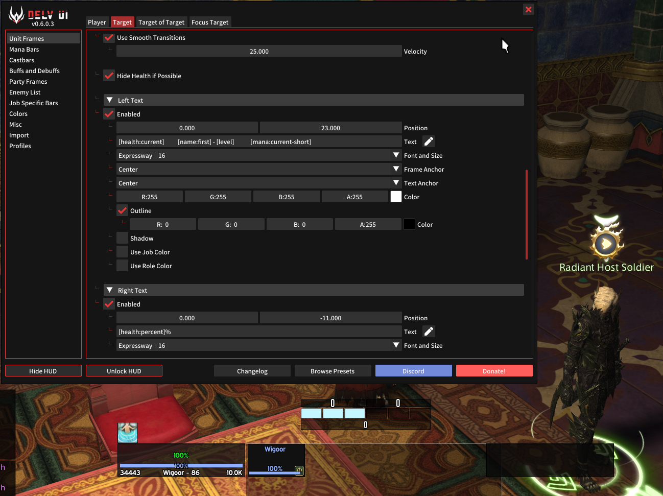 [Bug]: NPC target removes all text · Issue #901 · DelvUI/DelvUI · GitHub