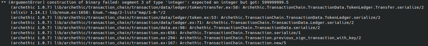 Transaction amount should verify it is BigInt · Issue #893 · archethic-foundation/archethic-node ...