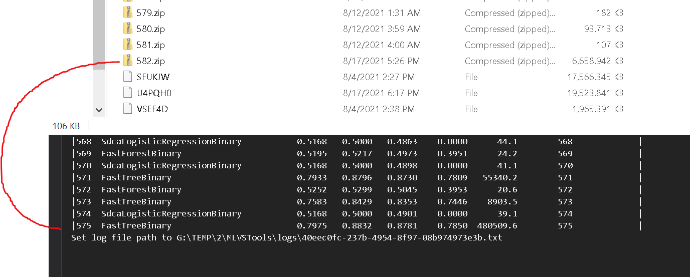 Temp file cannot be accessed because it is being used by another ...