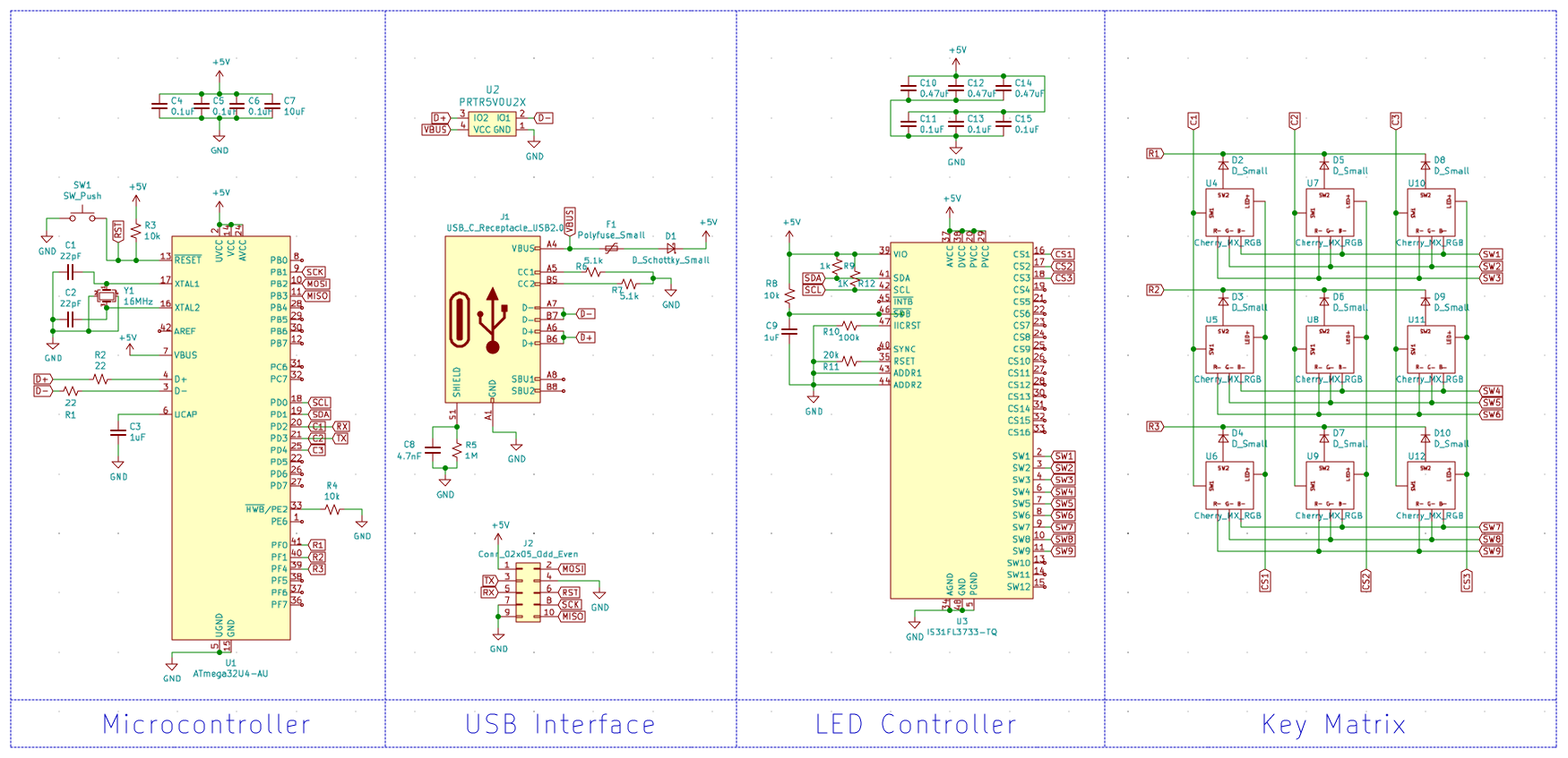 GitHub - ykabbani/9KeyBoard: Custom mechanical keyboard with 9 keys.