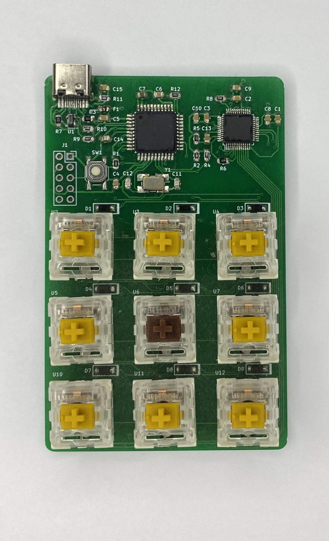 GitHub - ykabbani/9KeyBoard: Custom mechanical keyboard with 9 keys.