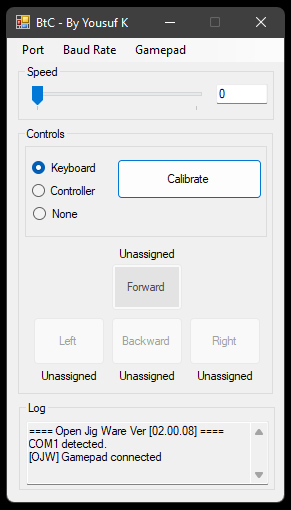 GitHub - ykabbani/BtController: Windows app for controlling a bluetooth ...