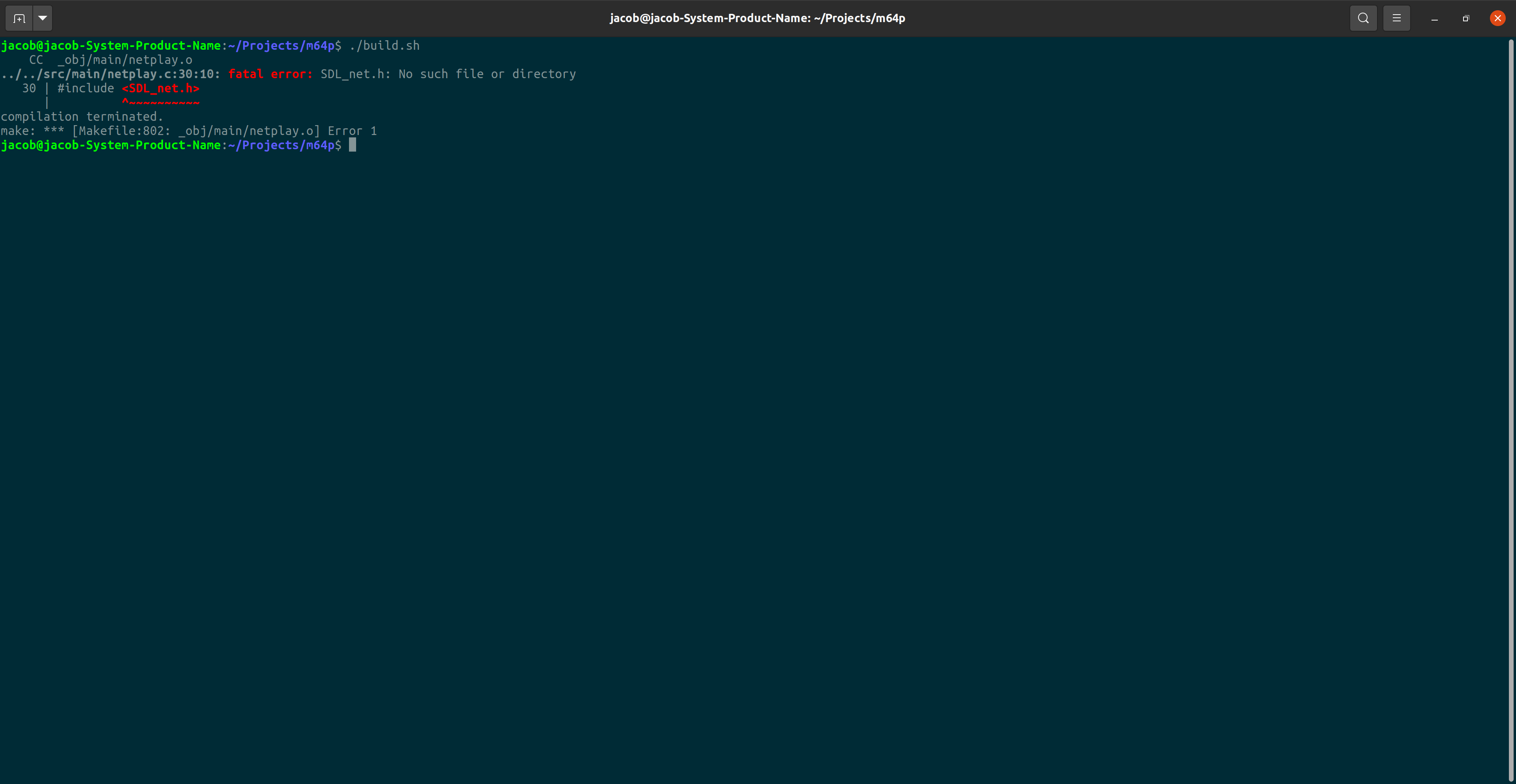Unable to build on Ubuntu 20. · Issue #213 · simple64/simple64 · GitHub