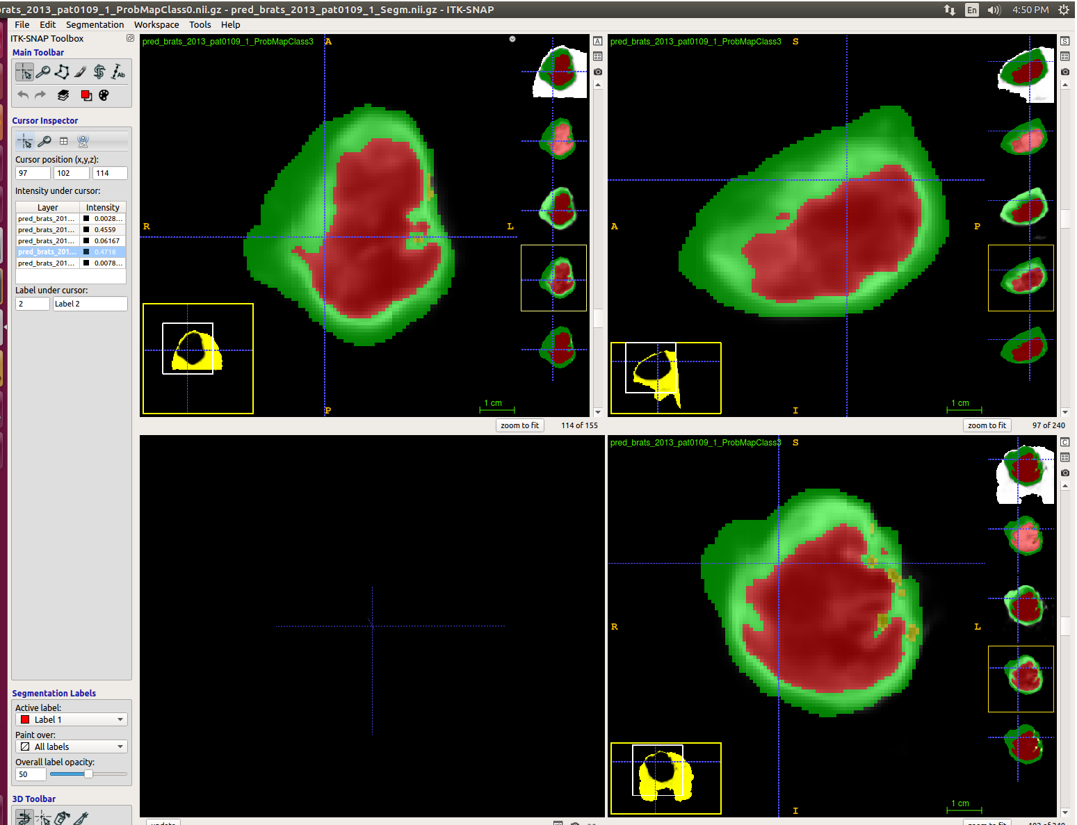 How do you get the segmentation map from probabilities maps? · Issue ...