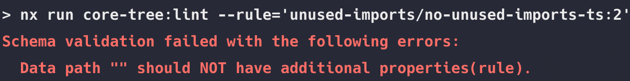 Allow Lint Rules To Be Added To Nx Lint Via Cli · Issue 3716 · Nrwlnx · Github