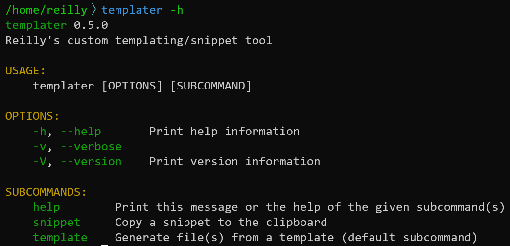 `help` output should be prettier (more colour?) · Issue #6155 · nushell/nushell · GitHub