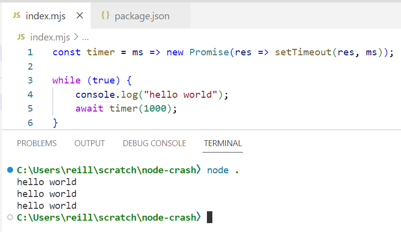 Chocolatey bug: Nu crash 4294967295 with Ctrl+C when stopping Node process under VS Code's ...