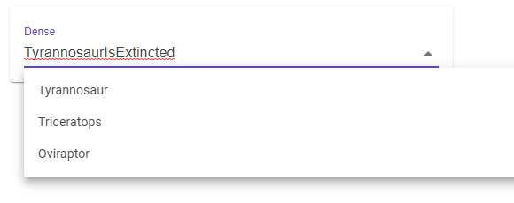 MudSelect: It should not be possible to write in the input field · Issue #149 · MudBlazor ...