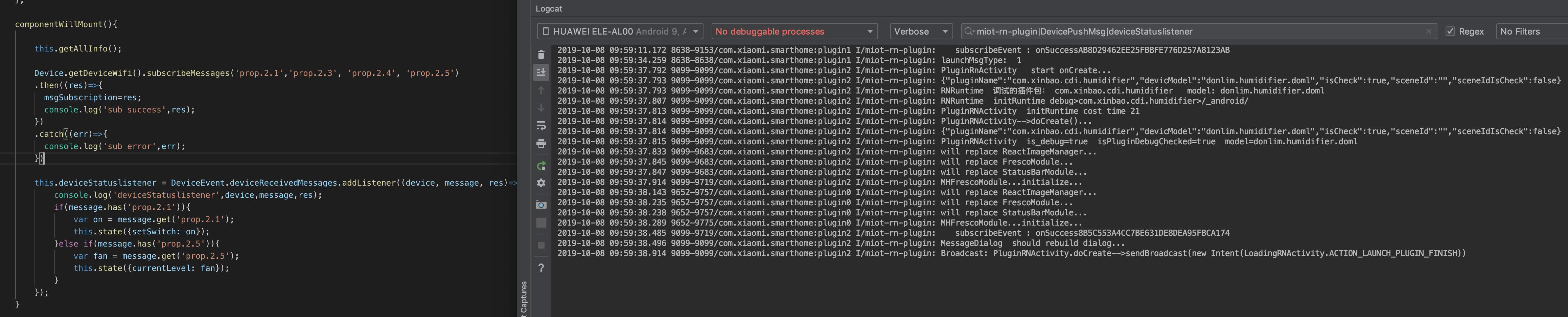 关于订阅属性监听属性的问题 · Issue #1391 · MiEcosystem/miot-plugin-sdk · GitHub