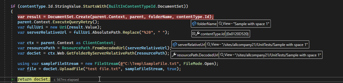 File not Found error thrown after creating Document Set with space in the name · Issue #849 ...