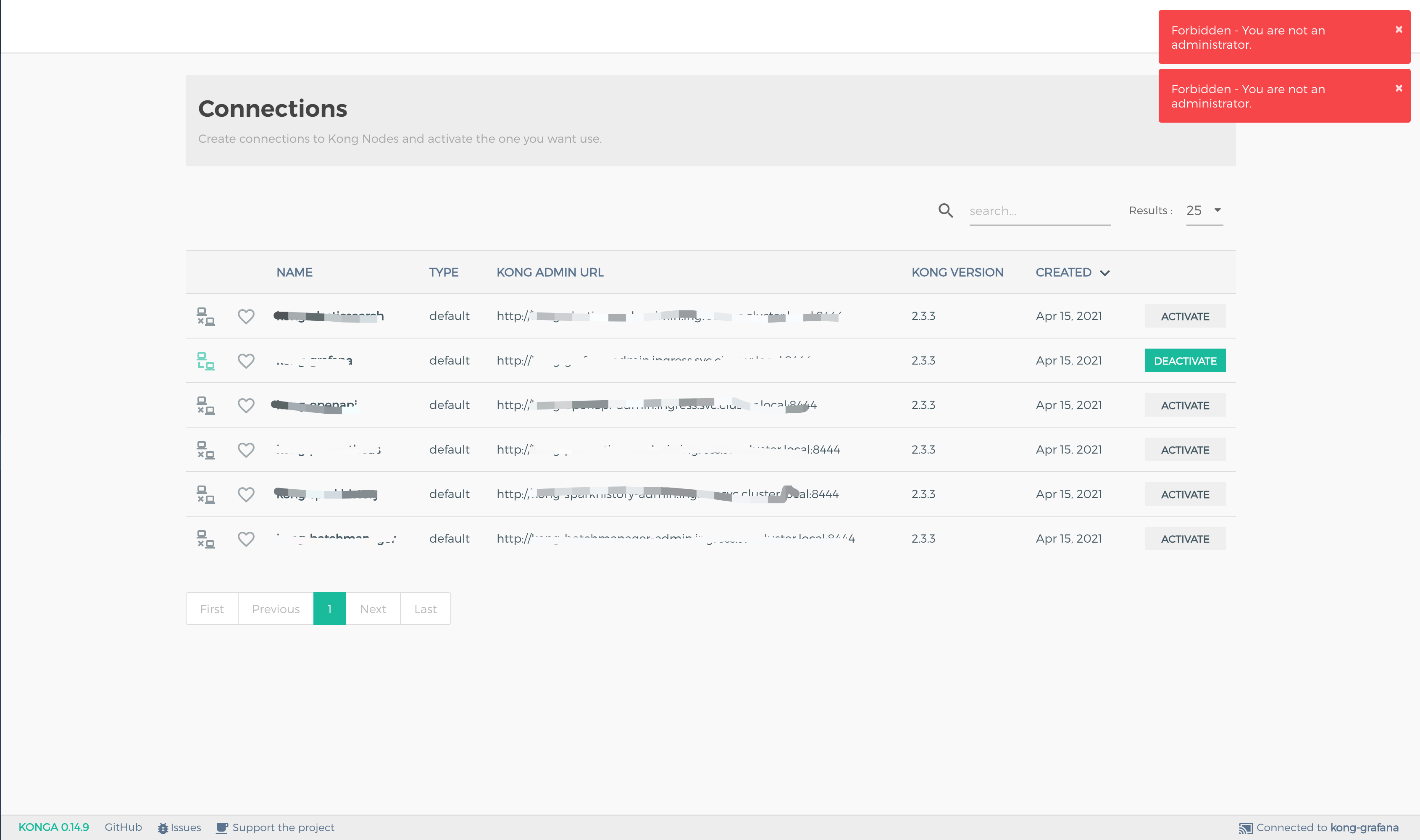 Forbidden when switch connections · Issue #685 · pantsel/konga · GitHub