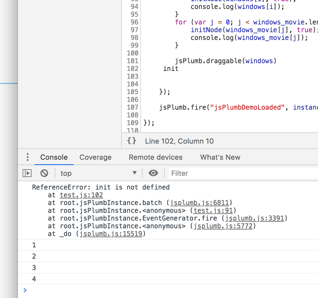 Dynamically created elements not draggable · Issue #515 · jsplumb/community-edition · GitHub
