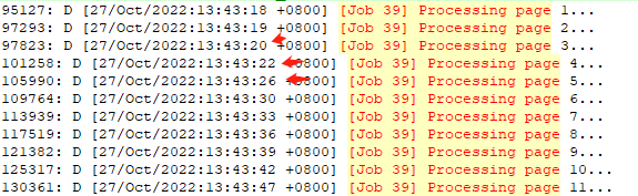 Print speed slows down · Issue #489 · OpenPrinting/cups-filters · GitHub