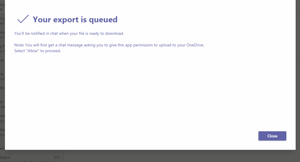 Export popup screen getting stuck on Teams · Issue #789 · OfficeDev ...