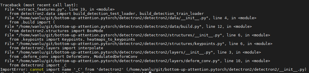 extract_feature.py detectron2 reports from_config parameters given error · Issue #47 · MILVLG ...
