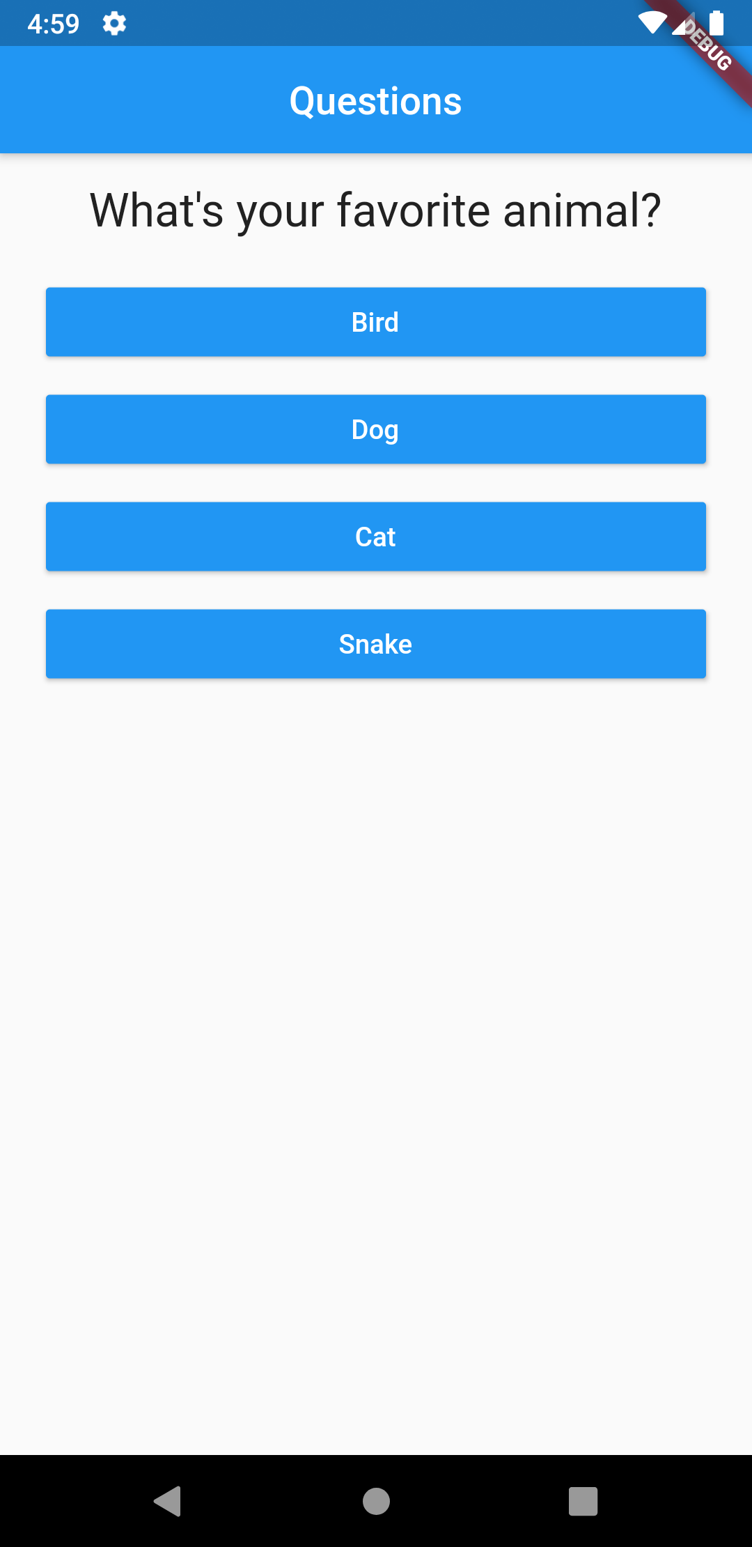 GitHub - AdSoNaTuRaL/quiz-app-flutter: Studies with Flutter