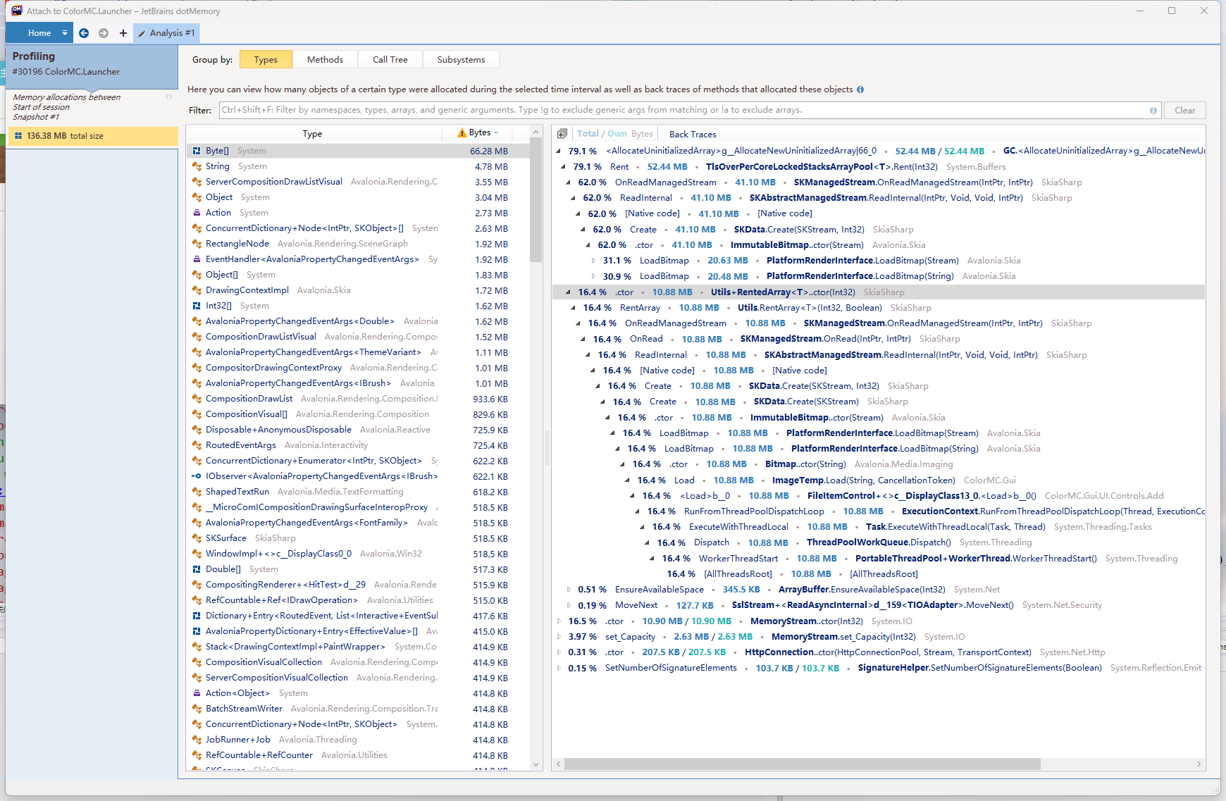 Is memory leek? · AvaloniaUI Avalonia · Discussion #10819 · GitHub