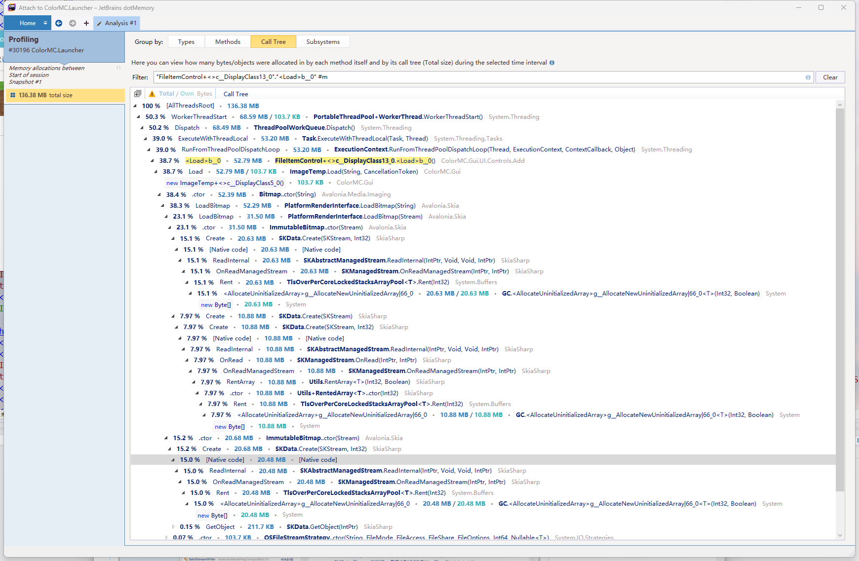 Is memory leek? · AvaloniaUI Avalonia · Discussion #10819 · GitHub
