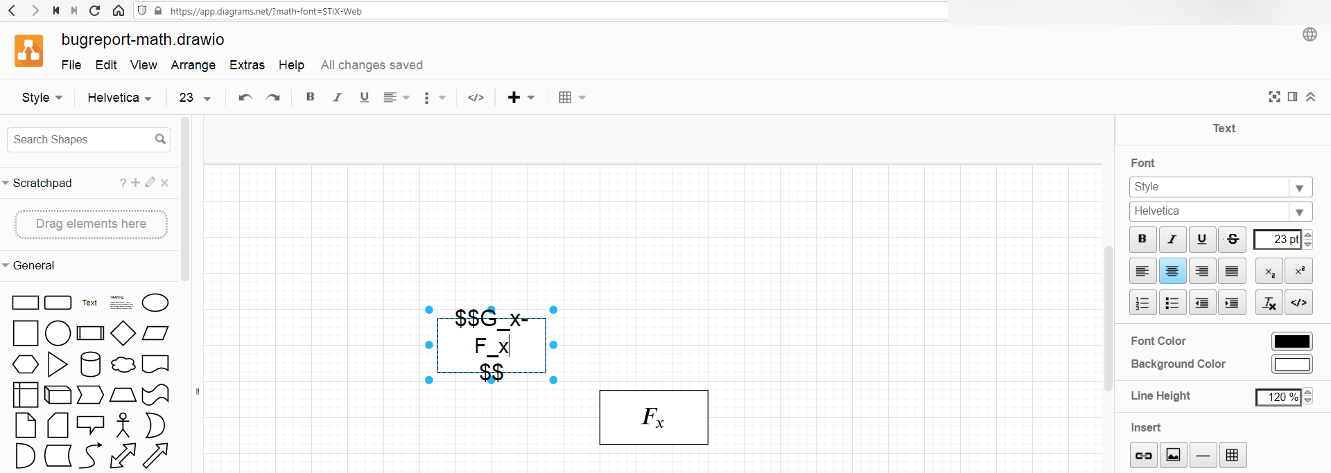 Lost math mode due to formatting can't be reapplied · Issue #1024 · jgraph/drawio · GitHub