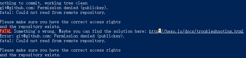 执行hexo d的时候报错 · Issue #2767 · hexojs/hexo · GitHub