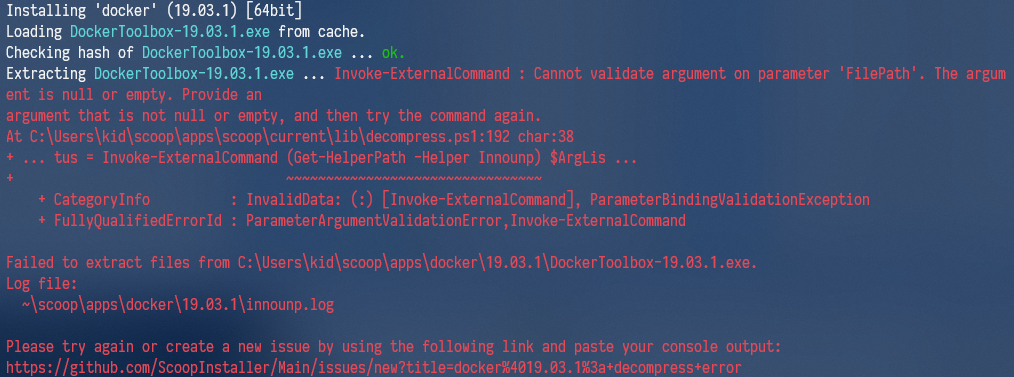 Can scoop install docker for windows? · Issue #3272 · ScoopInstaller ...