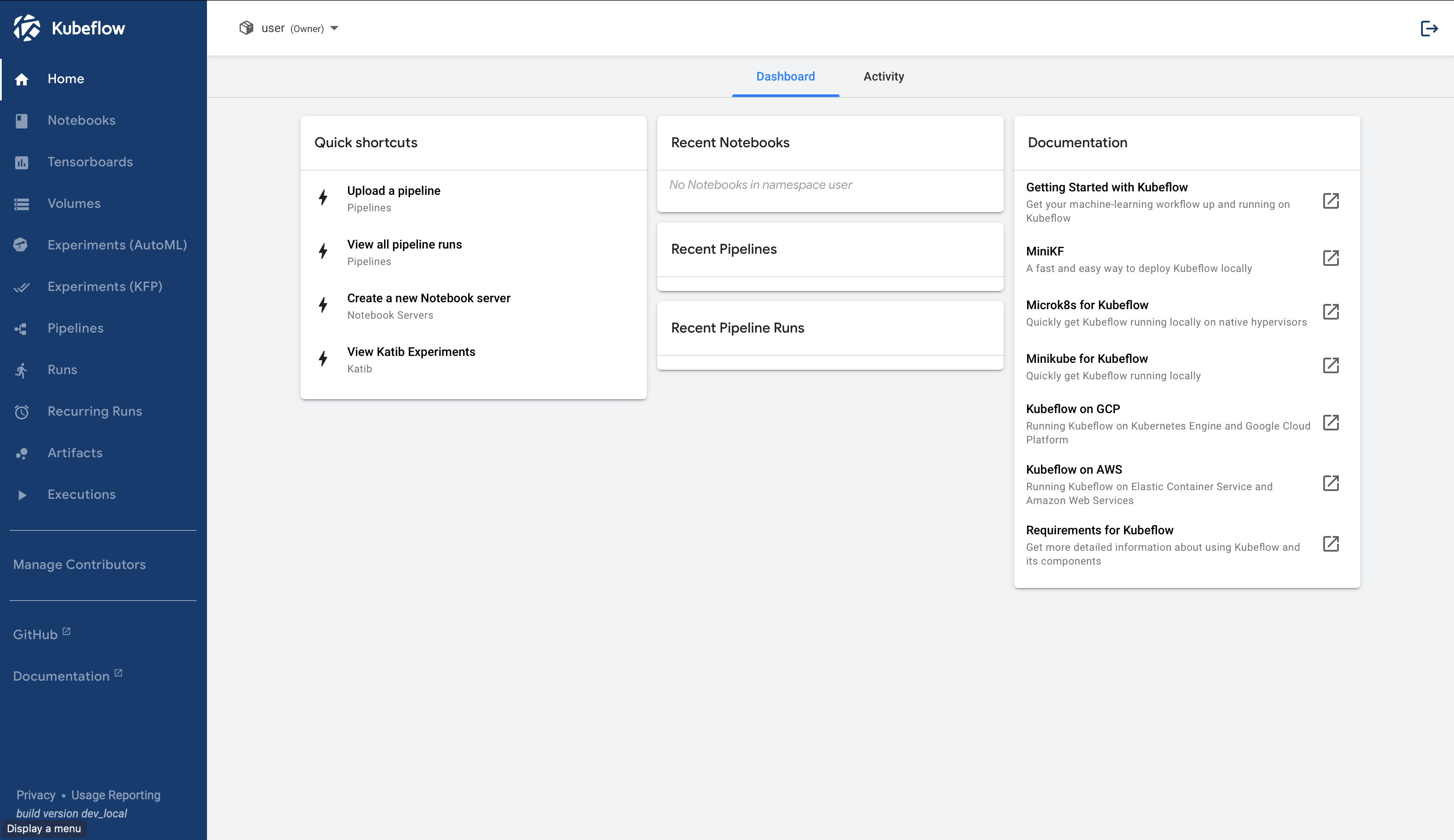 Multi-user isolation dex authentication · Issue #5833 · kubeflow/kubeflow · GitHub