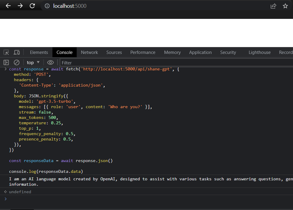 Github Carlosulisesochoasimple Chatgpt Backend Basic Expressjs App Built With Typescript 7405