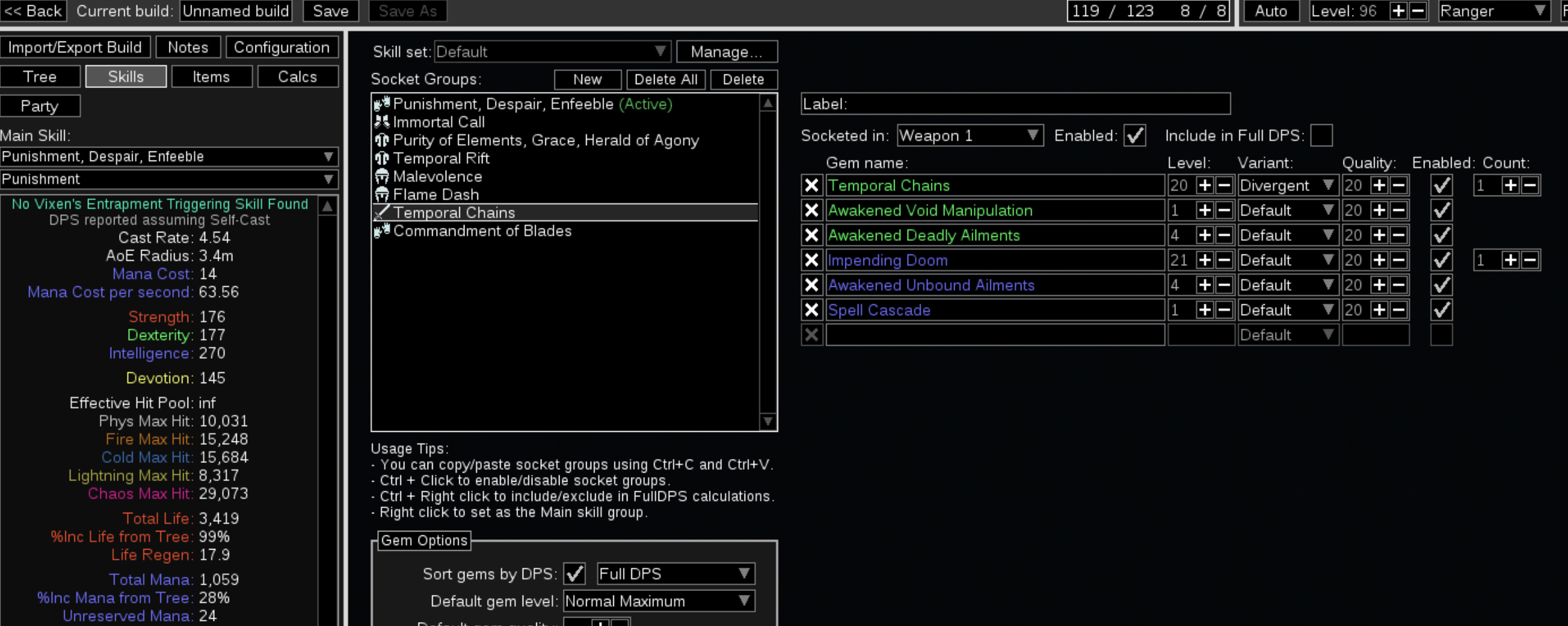 Vixen's gloves' trigger does not recognize Temporal Chains · Issue #6754 ...