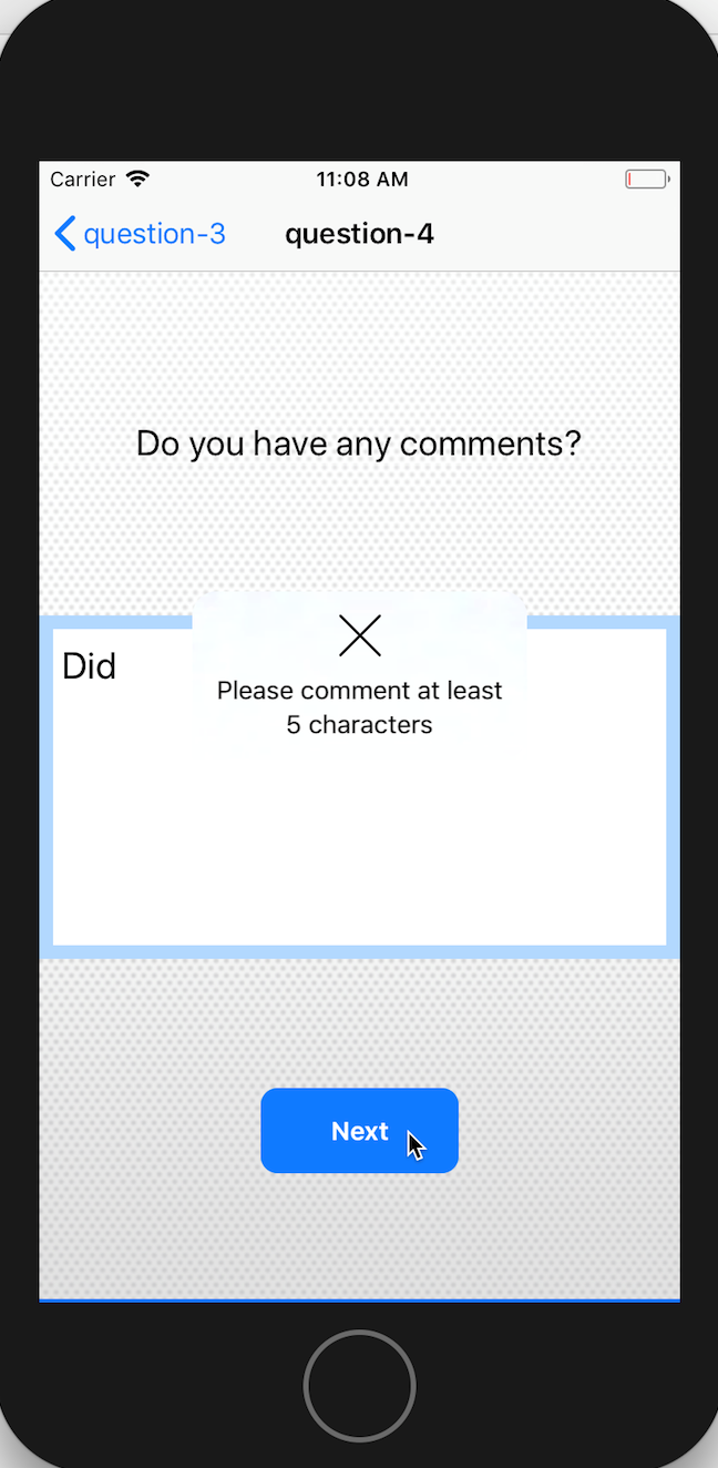 Github Jinwei14 Questionnaire App Ios Swift4 Design And Develop A Questionnaire Application