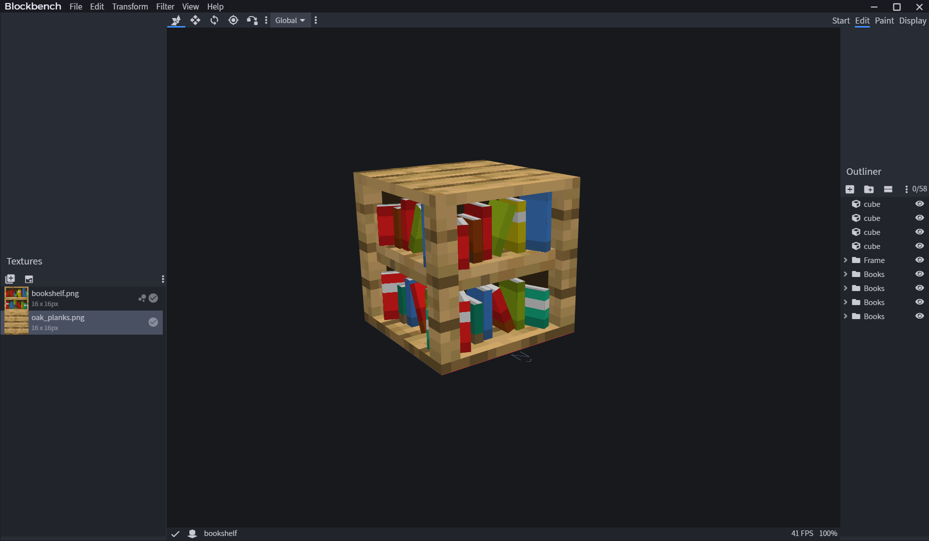 [Issue] Block Model not using custom selected textures from default ...