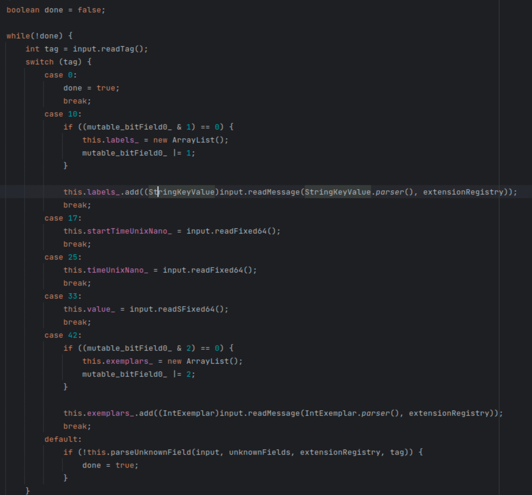 Exported Otlp Data Being Parsed Incorrectly Data Point Labels Being Parsed As Unknown Fields