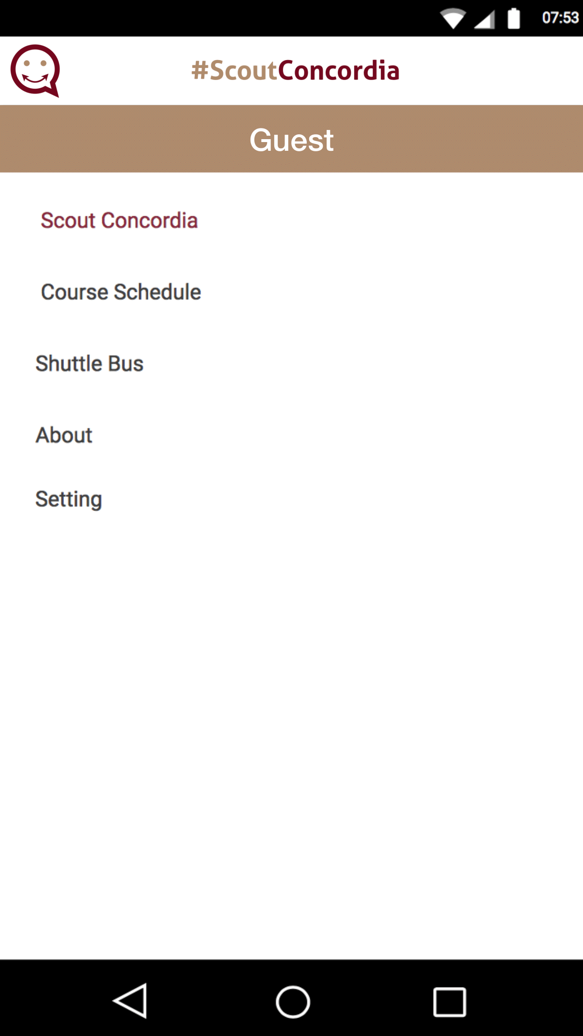Option to go back to the main map display when the user is on the menu. · Issue #115 ...