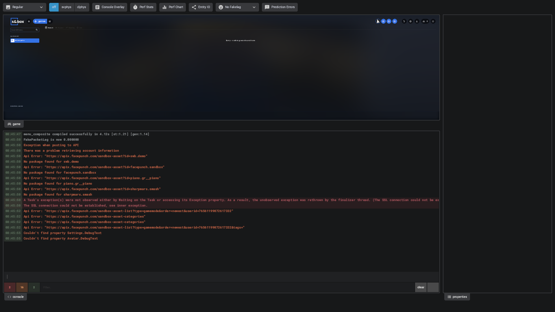 Can't connect to API on Linux · Issue #1633 · Facepunch/sbox-issues · GitHub
