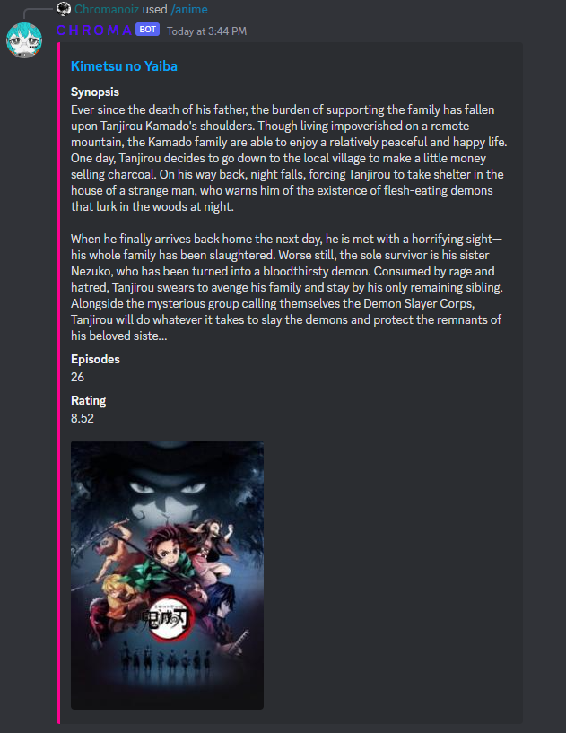 GitHub - chaydotgit/Chroma-Bot: Discord bot that can do a little of everything