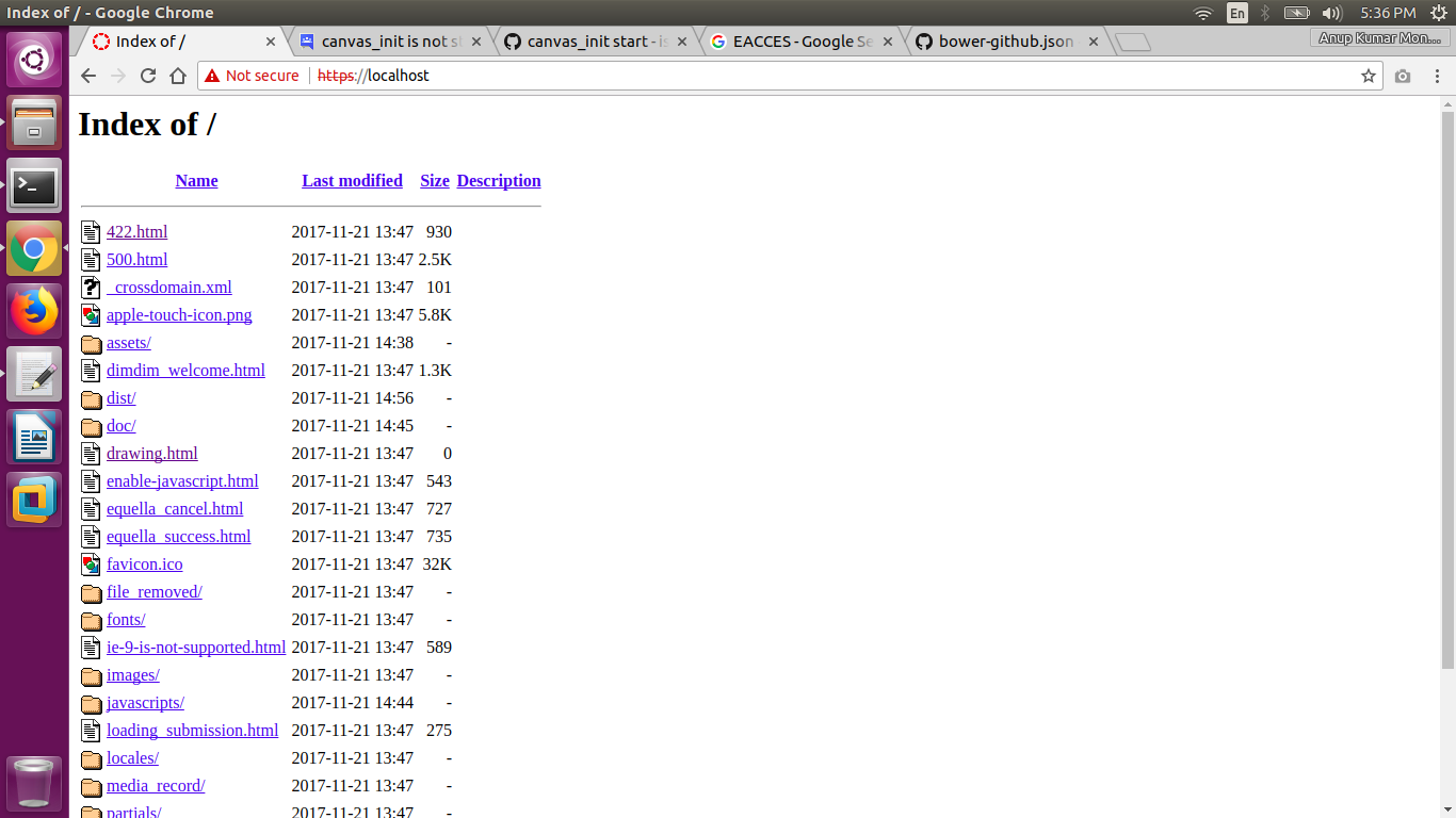 canvas_init start - is not working · Issue #1163 · instructure/canvas-lms · GitHub