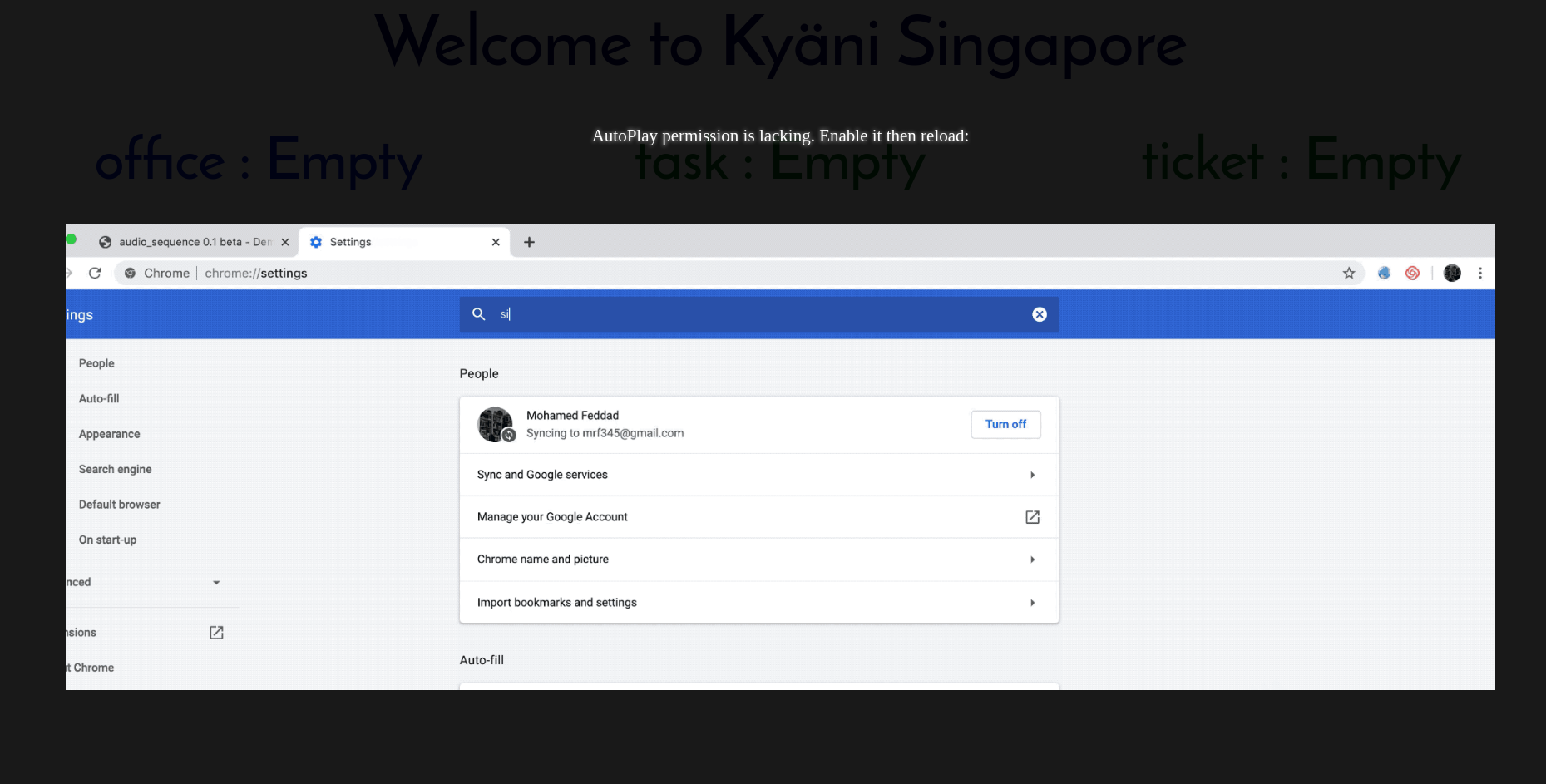 Auto-play permission warning is showing even when audio notification is disabled · Issue #200 ...