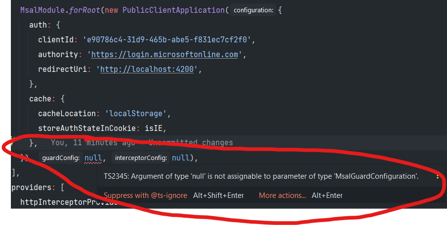PublicClientApplication constructor parameters · Issue #4795 · AzureAD/microsoft-authentication ...