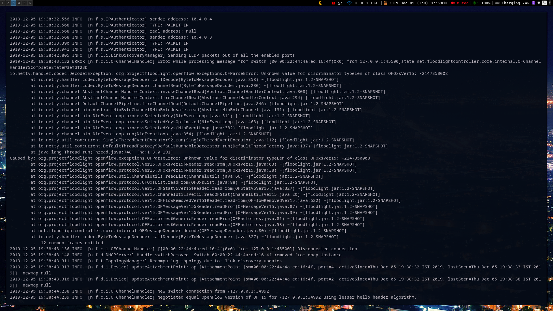 Error while processing OFFlowRemoved in LearningSwitch module · Issue #836 · floodlight ...
